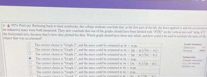 Solved 4\%) Problem 5: A group of college students in | Chegg.com