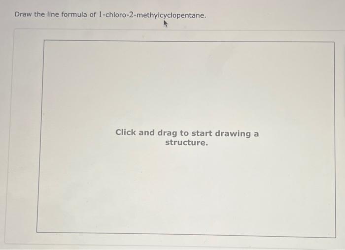 Solved Draw the line formula of | Chegg.com