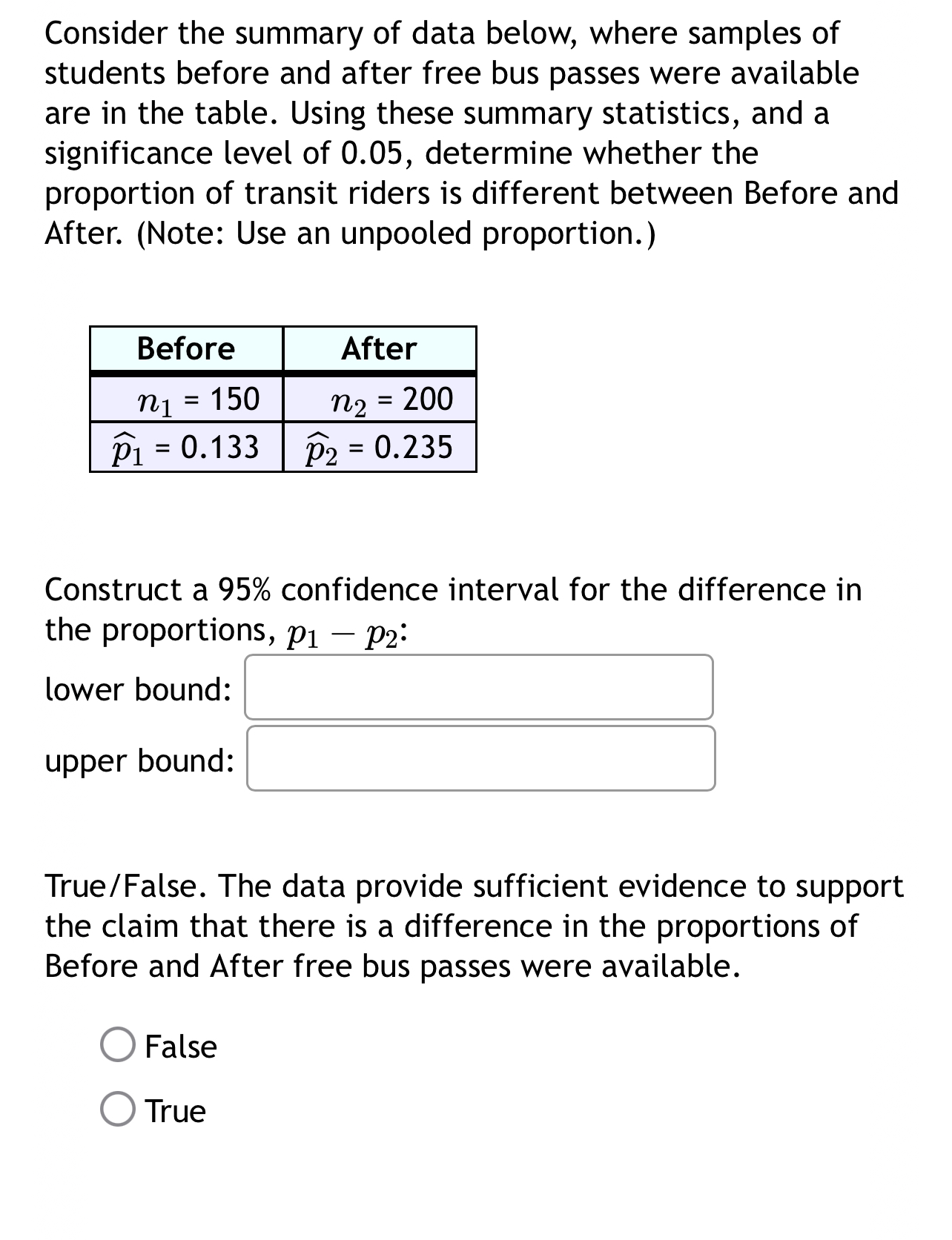 Solved Consider the summary of data below, where samples of | Chegg.com