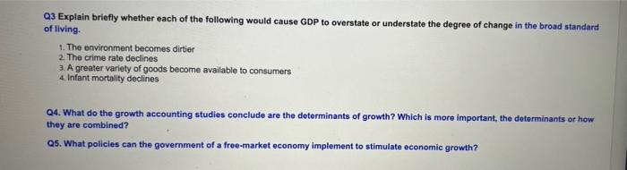 Solved Assignments: Problem Solving Q1. Calculate Real GDP? | Chegg.com