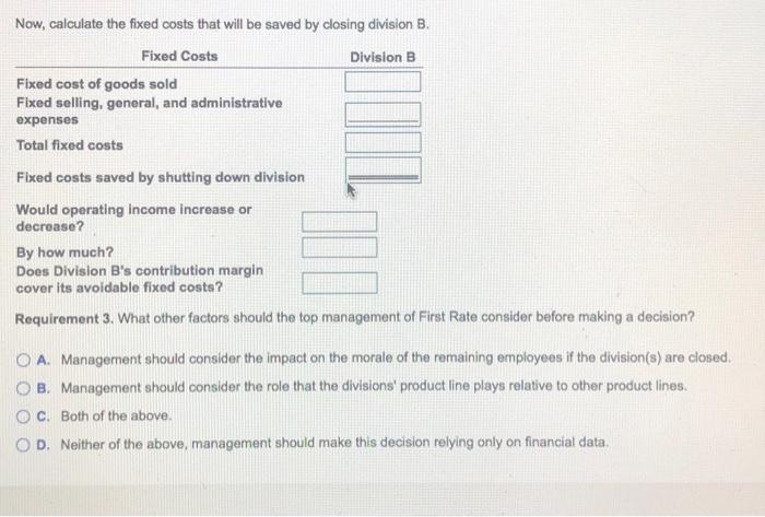 Solved \r\nRequirement 2. Calculate the increase or decrease | Chegg.com