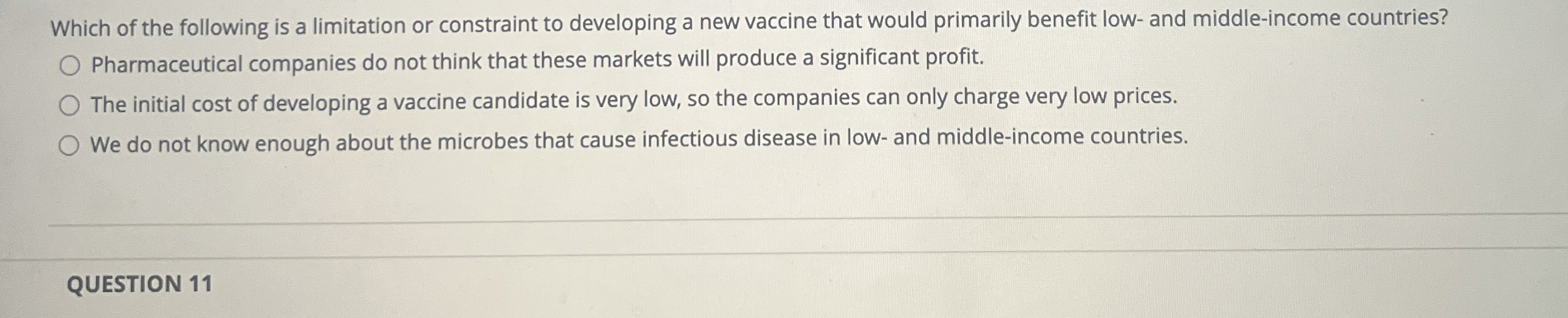 Solved Which of the following is a limitation or constraint | Chegg.com