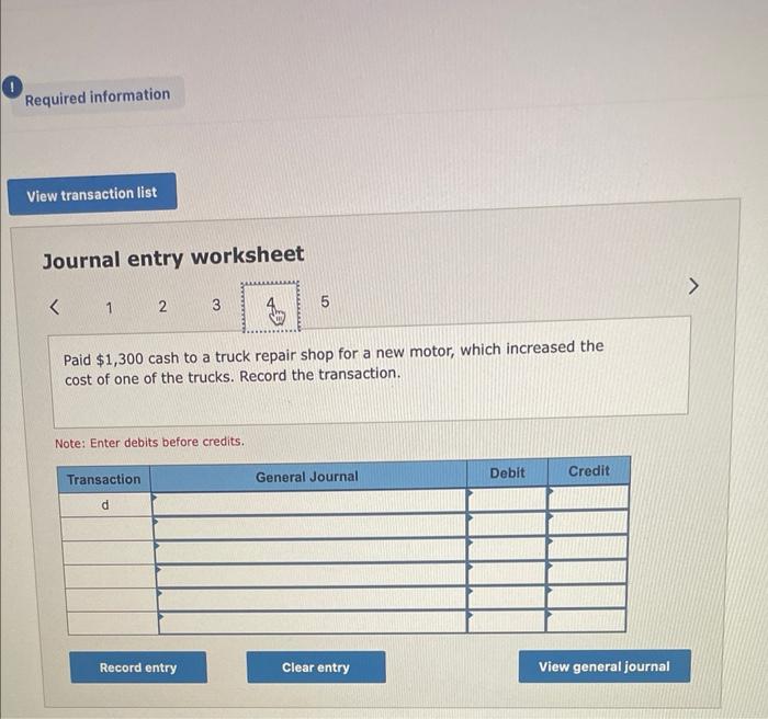 Solved Required information E2-12 (Algo) Analyzing the | Chegg.com