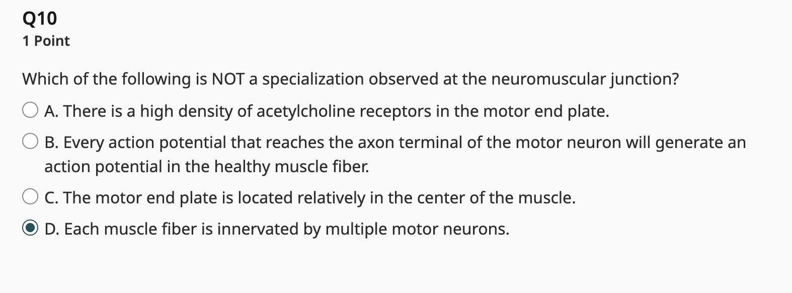 Solved Q101 ﻿PointWhich of the following is NOT a | Chegg.com