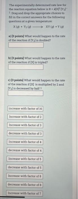 Solved The rate constant of the first order the reaction | Chegg.com
