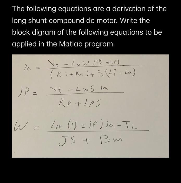 Solved The following equations are a derivation of the long | Chegg.com