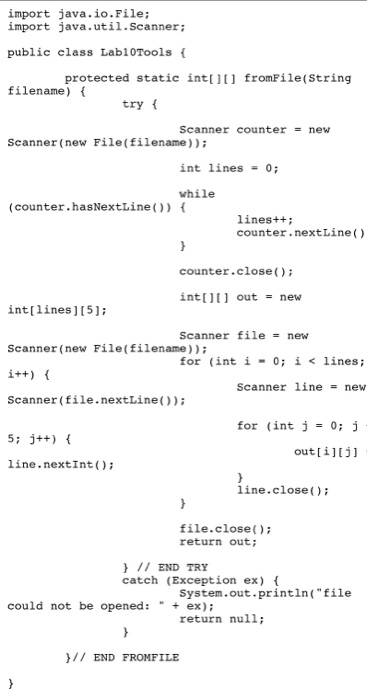 Solved Lab 10: Two Dimensional Arrays 1 Introduction In this | Chegg.com
