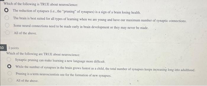 Solved Which of the following statements are TRUE about | Chegg.com