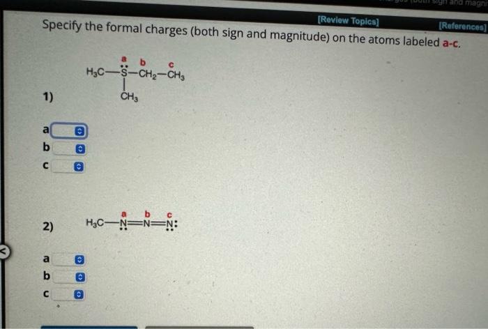 Solved [Review Toples] [References Specify the formal | Chegg.com