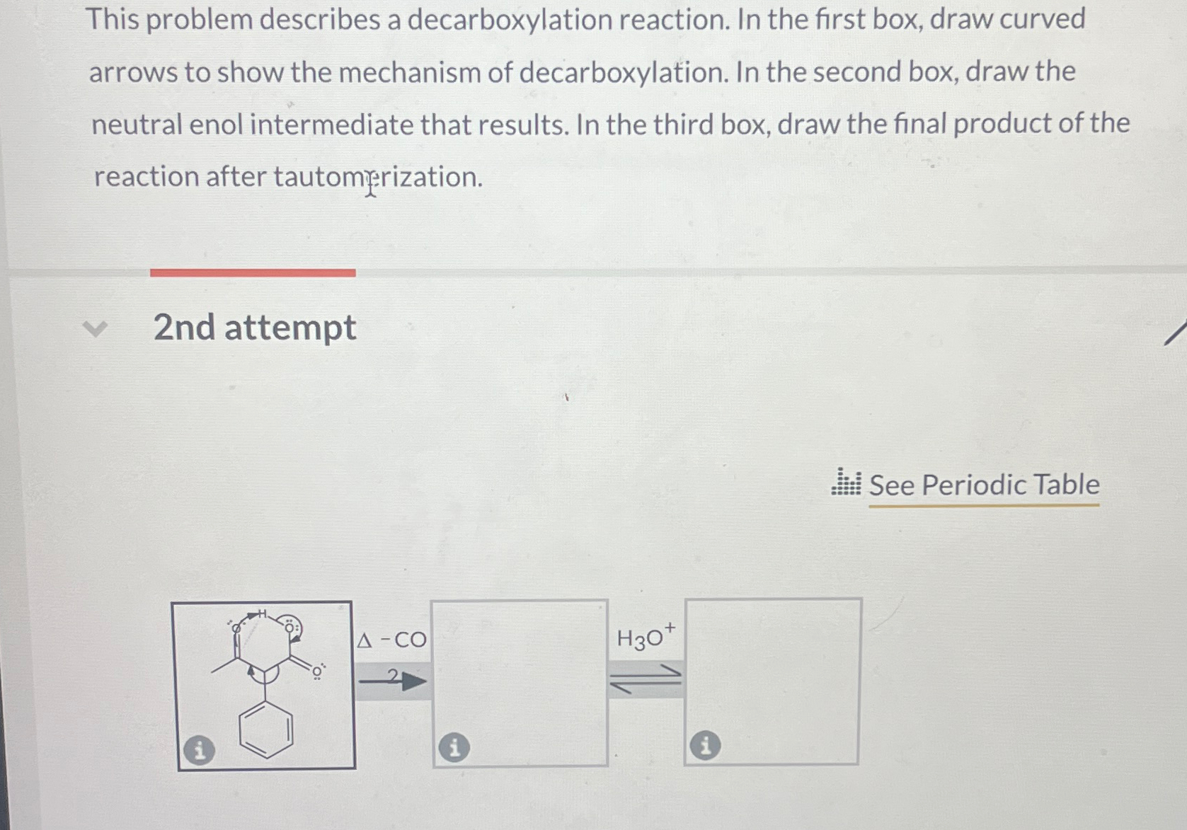 Solved This problem describes a decarboxylation reaction. In | Chegg.com Solved This problem describes a decarboxylation reaction. In | Chegg.com