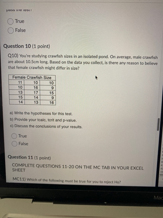Solved True False Question 7 (1 point) Q7) The figure below | Chegg.com