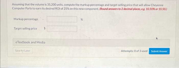 Solved Cheyenne Computer Parts Inc. is in the process of | Chegg.com