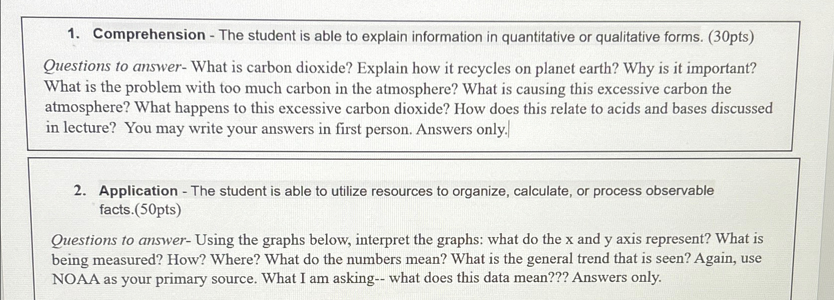 Solved Comprehension - ﻿The student is able to explain | Chegg.com