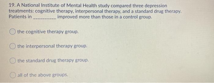 Solved 16. Systematic desensitization is based on the idea | Chegg.com