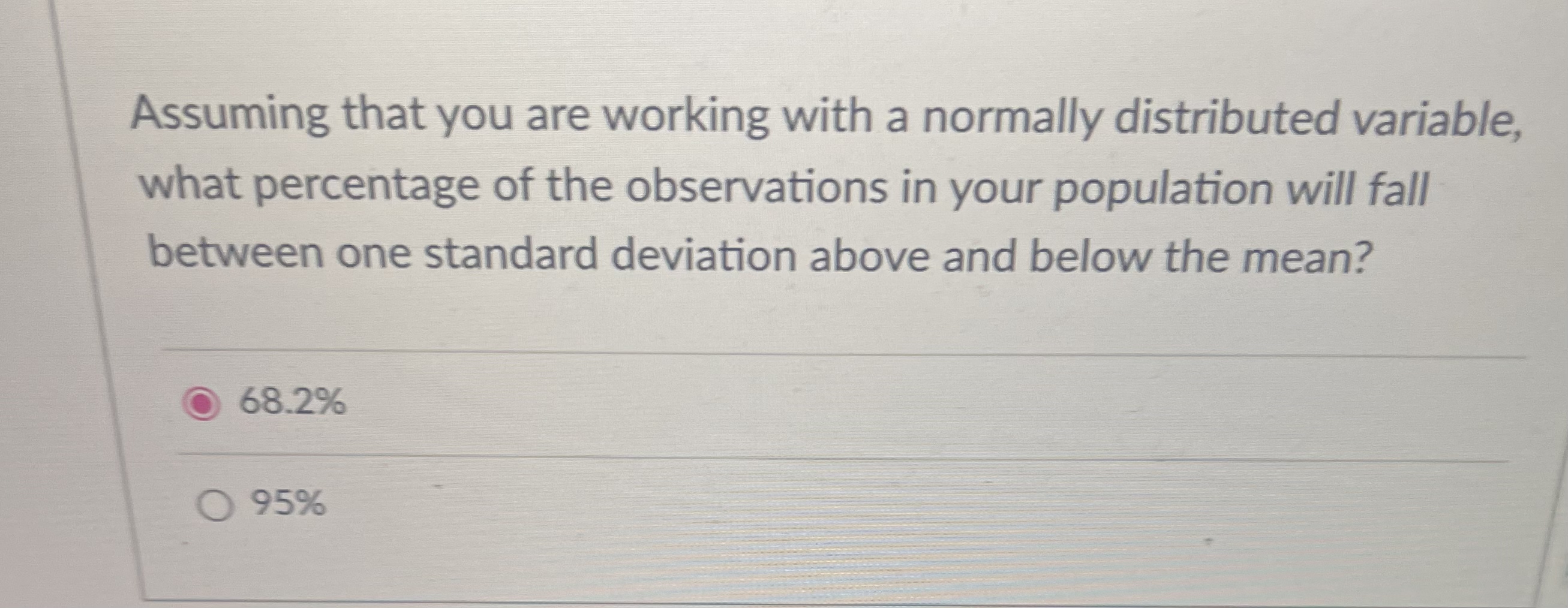 Solved Assuming that you are working with a normally | Chegg.com