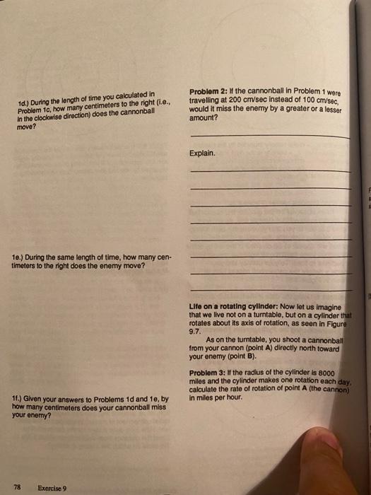 Solved Date: Section: Name: Exercise 9 CORIOLIS | Chegg.com