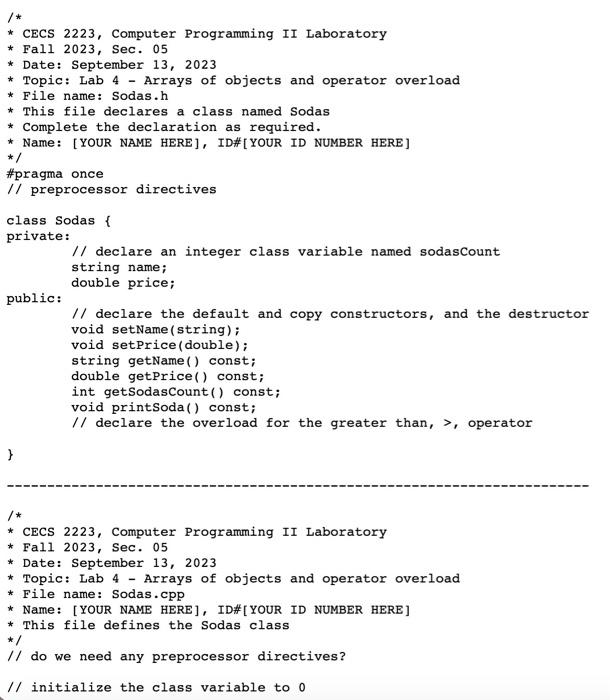 Solved // The default constructor assigns the empty string | Chegg.com