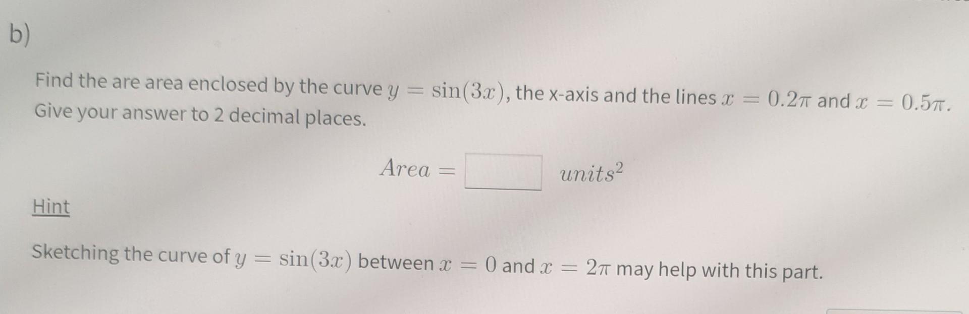 Solved Find the area bounded by the curve y=x1 between x=4 | Chegg.com