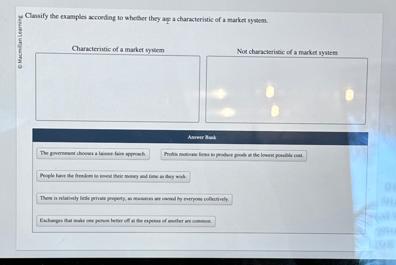 Solved Classify the examples according to whether they are a | Chegg.com