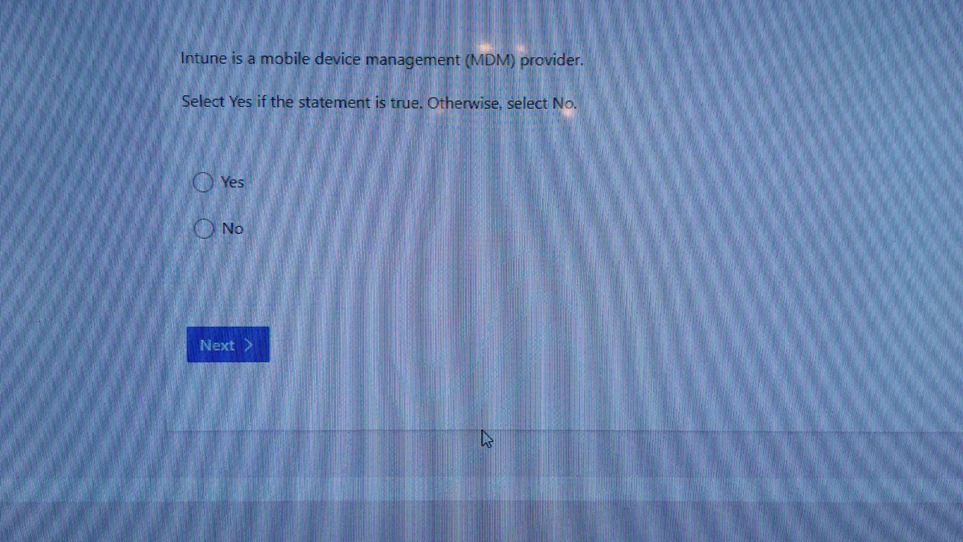 Solved Intune is a mobile device management (MDM) provider. | Chegg.com