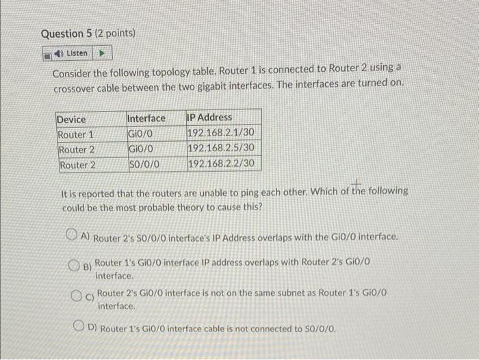 Solved Consider the following output: C:1> arp − a | Chegg.com