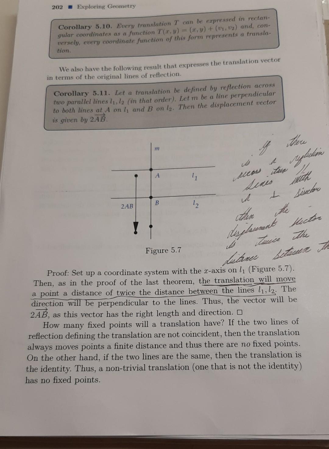 Solved Definition 5.10. An isometry that is made up of two | Chegg.com