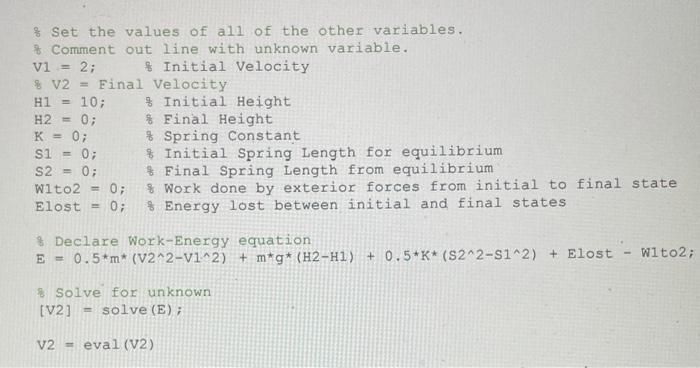 Solved use example templet to fill in unknowns for problem | Chegg.com