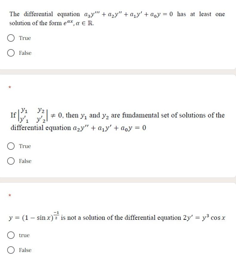 Solved solve fast please The differential equation | Chegg.com