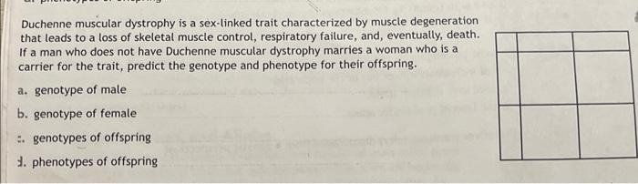 Solved Consider the X-linked trait red-green color | Chegg.com