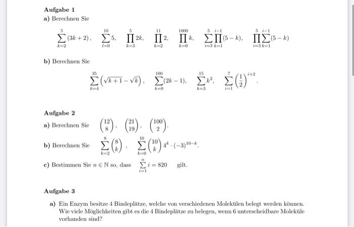 Solved Exercise 1: a) calculate: look please at the photob) | Chegg.com