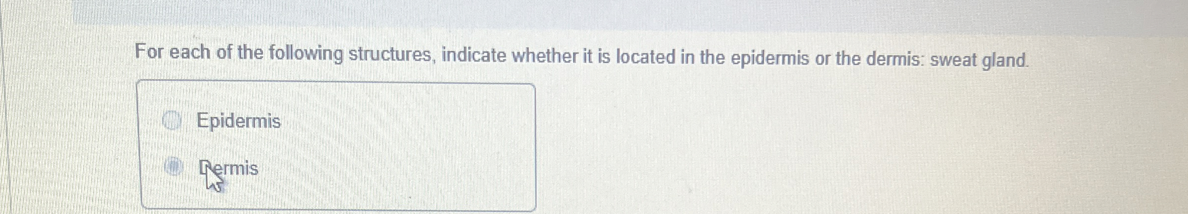Solved For each of the following structures, indicate | Chegg.com