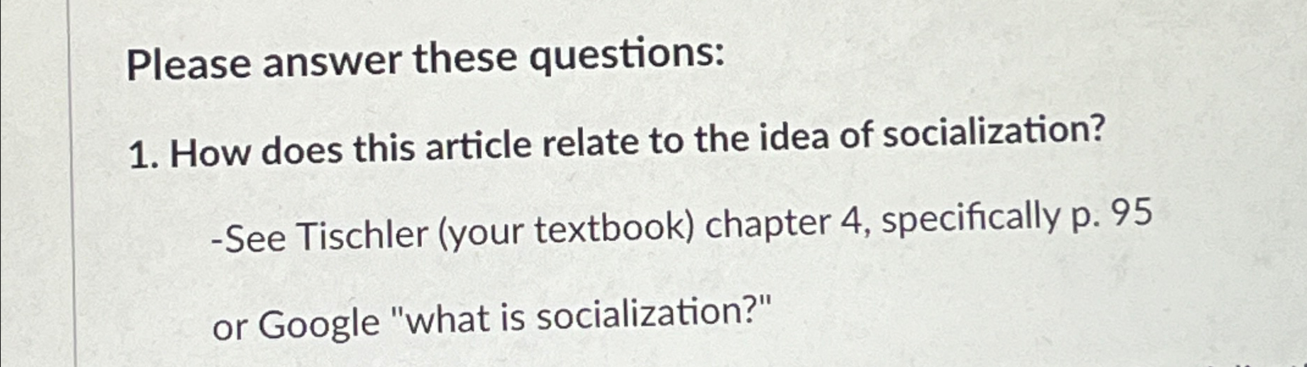 Solved Please answer these questions:How does this article | Chegg.com