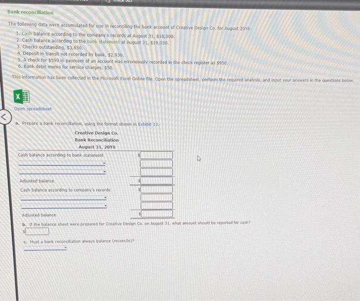 Solved The following data were accumulated for use in | Chegg.com