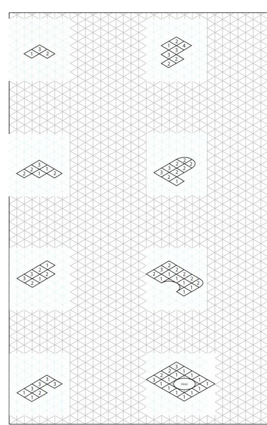 Solved Create isometric sketches from the coded plans in | Chegg.com