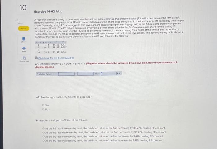 Solved Return \begin{tabular}{|l|l|l|} \hline 4.4 & 14.35 & | Chegg.com