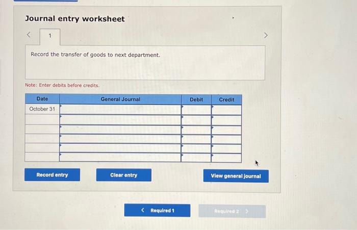 Solved Problem 16-2A (Algo) Weighted Average: Production | Chegg.com