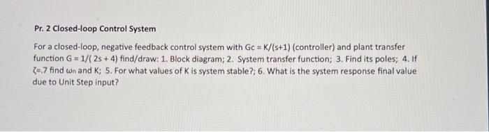 Solved Simplify block diagram and find transfer function for | Chegg.com