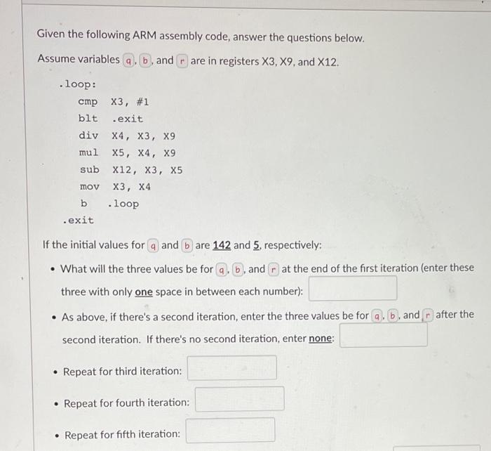 Solved Please explain this. thanks! .what ARM assembly | Chegg.com