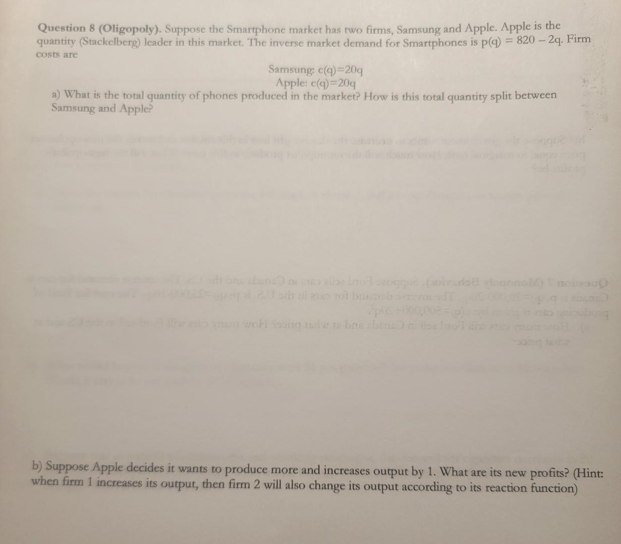 Solved can you help me with my microeconomics theory | Chegg.com