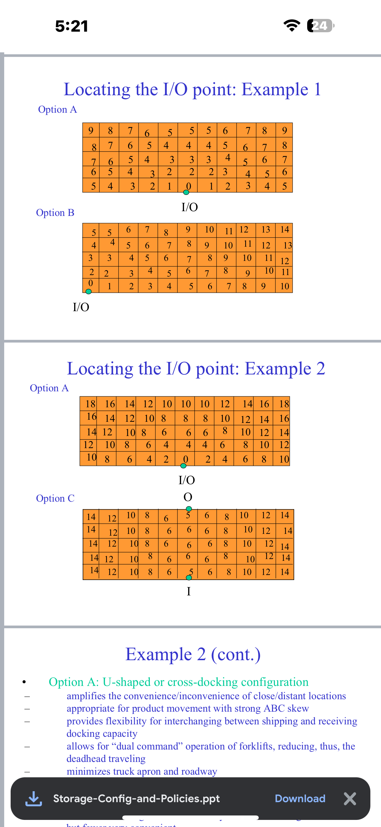 Solved Locating the I/O point: Example 1Option AOption | Chegg.com