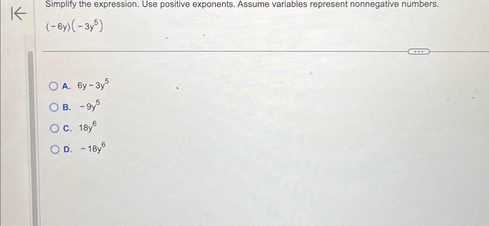 Solved Simplify the expression. Use positive exponents. | Chegg.com