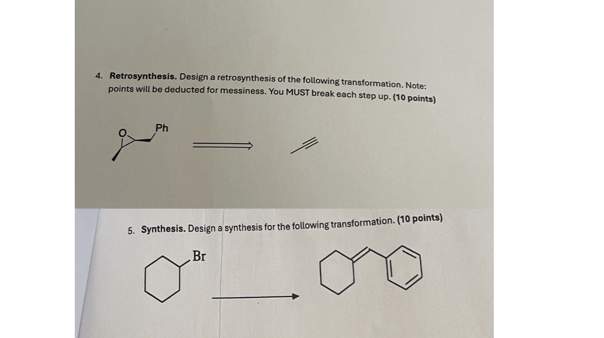 Solved Retrosynthesis. Design a retrosynthesis of the | Chegg.com