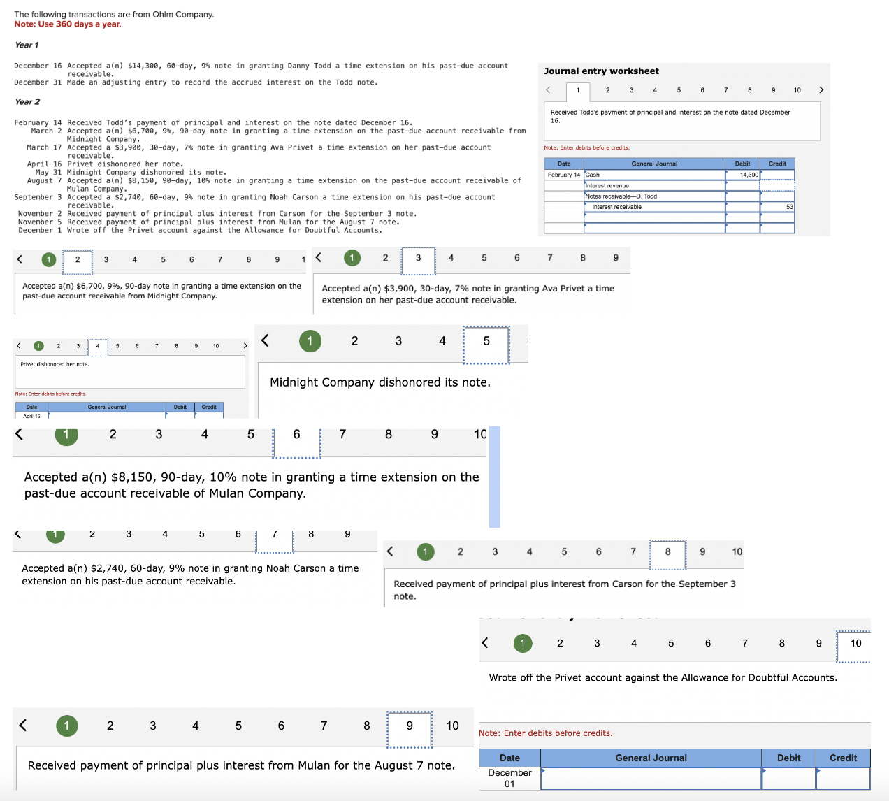 Solved Problem 7-5A (Algo) Analyzing and journalizing notes | Chegg.com Solved Problem 7-5A (Algo) Analyzing and journalizing notes | Chegg.com