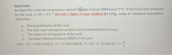 Solved Question 1 Ocean temperature energy conversion (OTEC) | Chegg.com