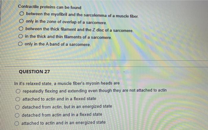 Solved QUESTION 19 Increasing the tension produced in a | Chegg.com