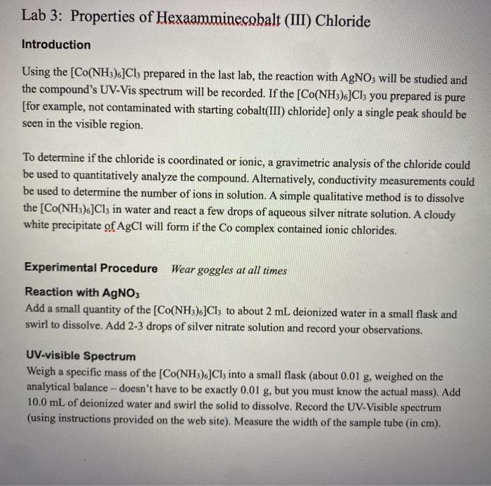 Solved Absorption Spectrum of CoCl2(aq) Absorbance 0.5 0.45 | Chegg.com