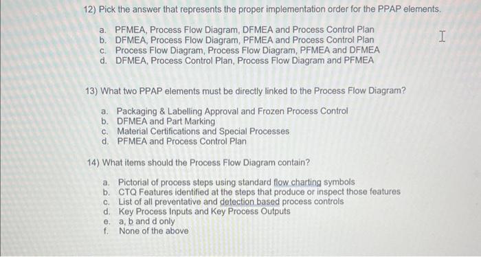 Solved 12) Pick the answer that represents the proper | Chegg.com