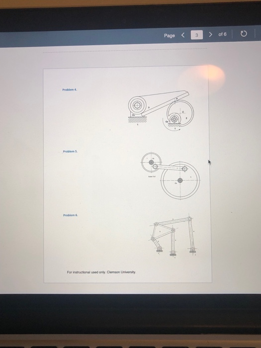 Solved for each mechanism, identify the frame identify and | Chegg.com