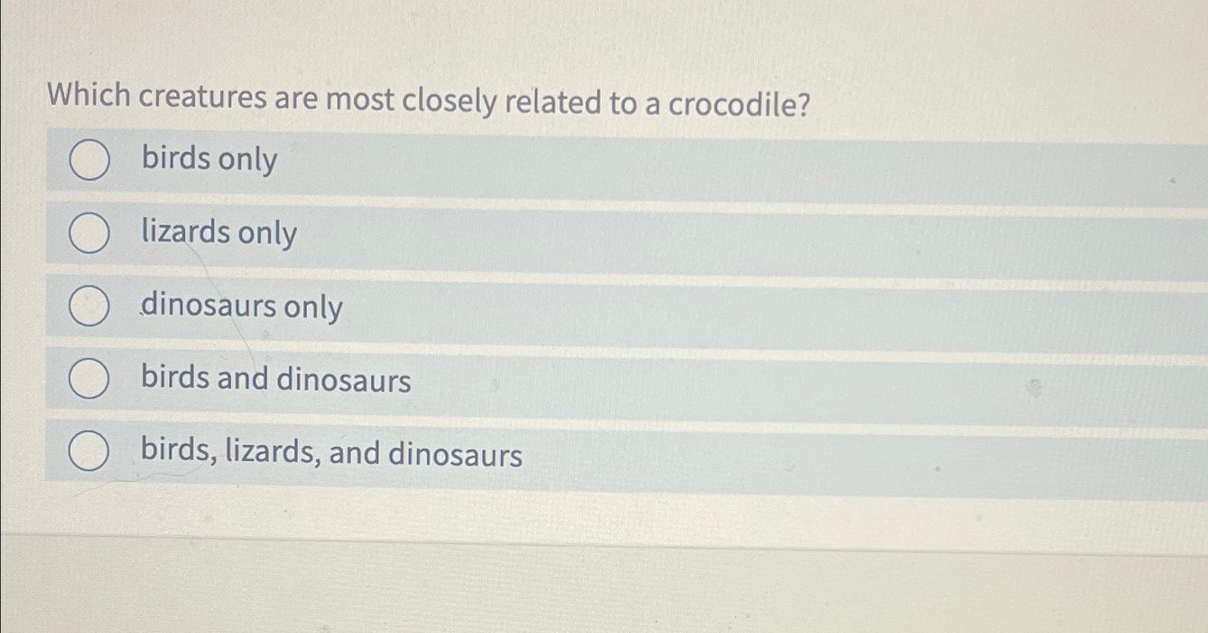 Solved Which creatures are most closely related to a | Chegg.com