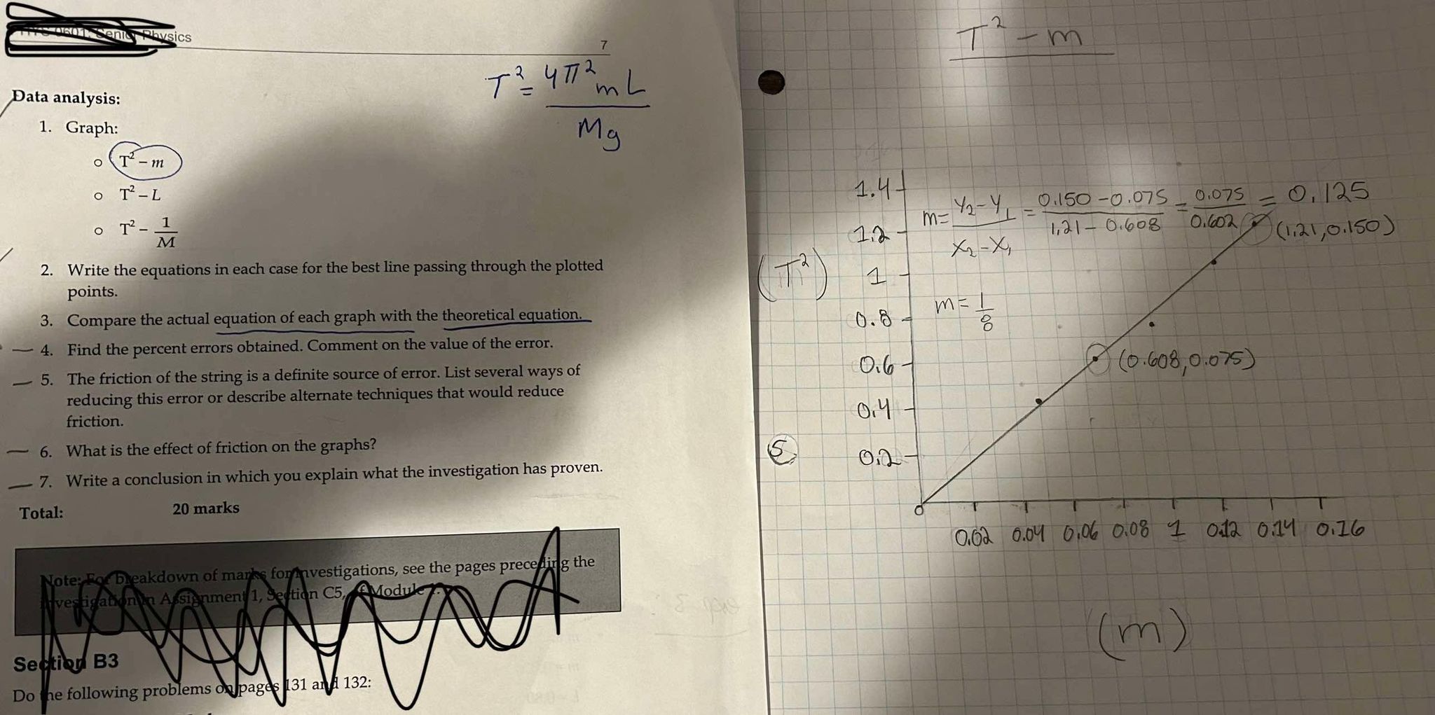 Solved Circular motion physics 12 (only needing help with | Chegg.com